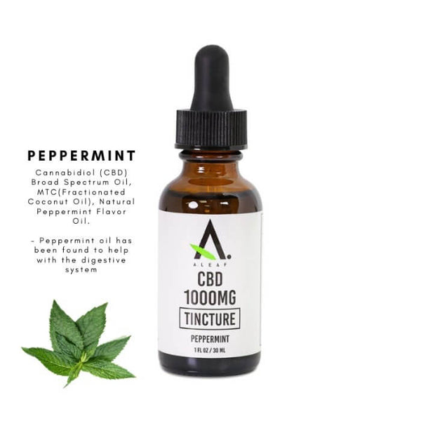 All natural Broad Spectrum CBD Tincture - A.Leaf - Prevention ...